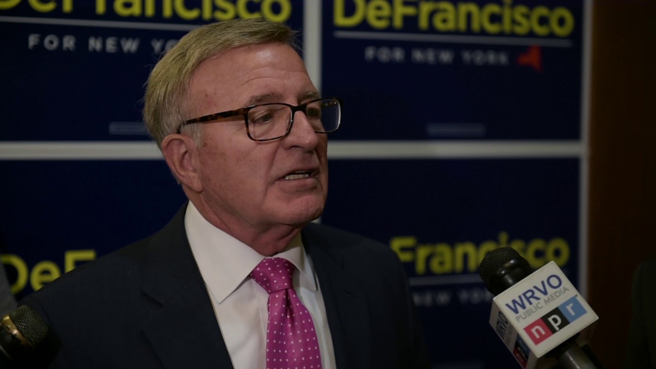 DeFrancisco addresses Stephanie Miner, Cuomo tactics - YouTube