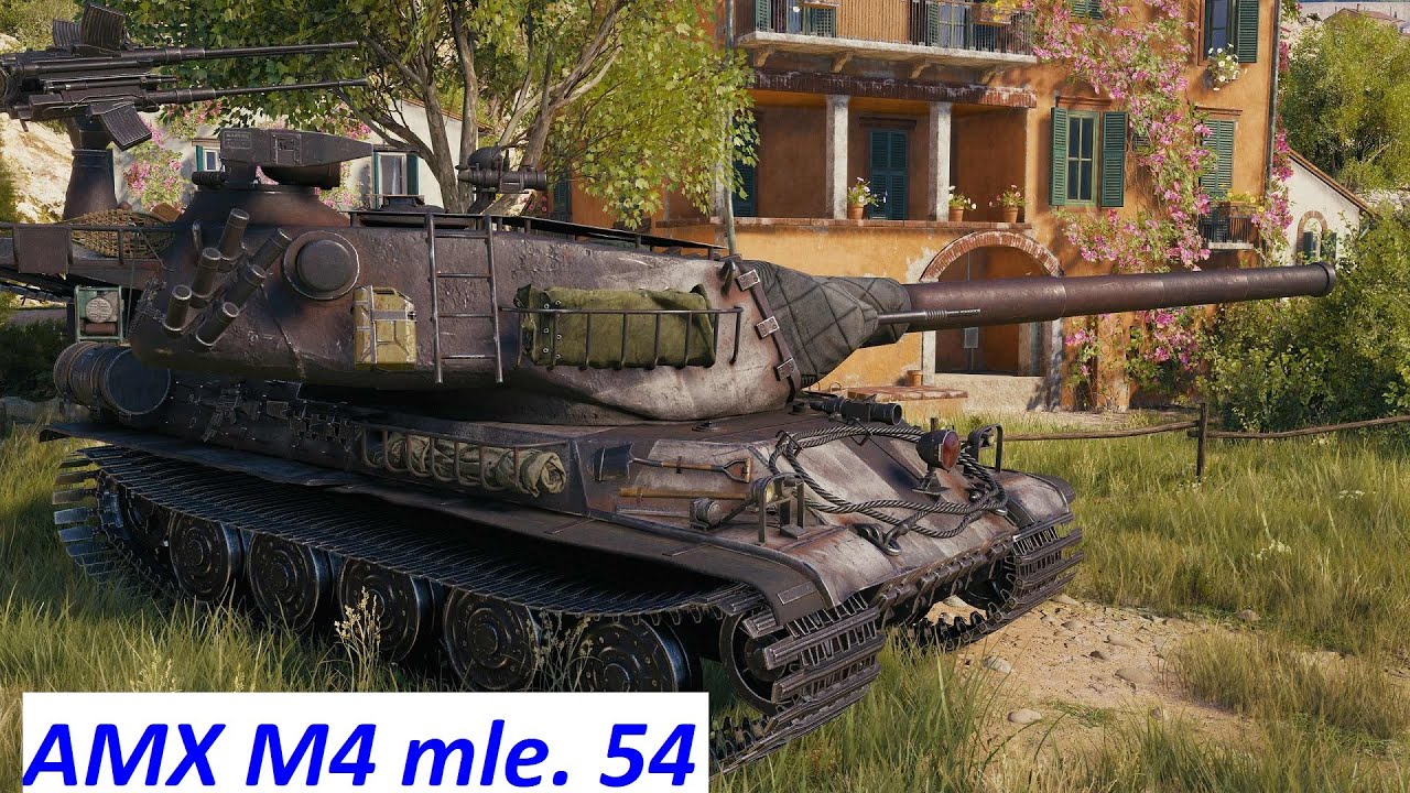 AMX M4 mle.54 Легчайшие 10к на французском дробовике/10k Damage 6 KILLS ...