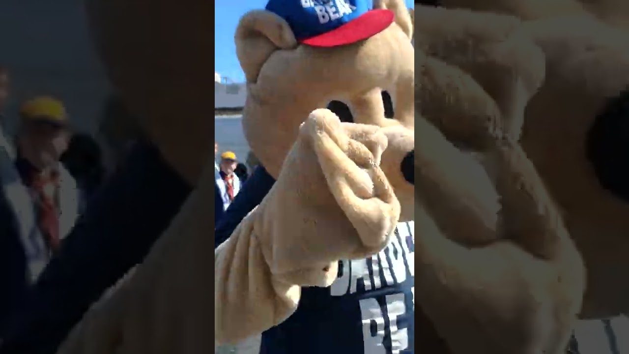 The Barberra Bear! Columbus day Parade in S. Philly! - YouTube