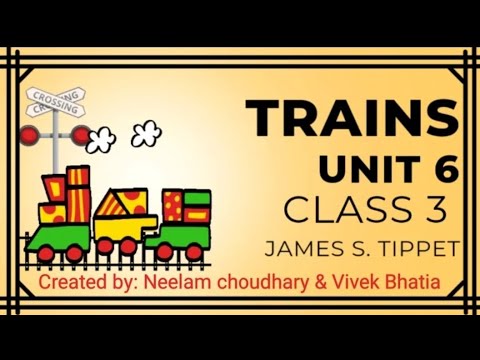 English, Class 3, Trains - YouTube