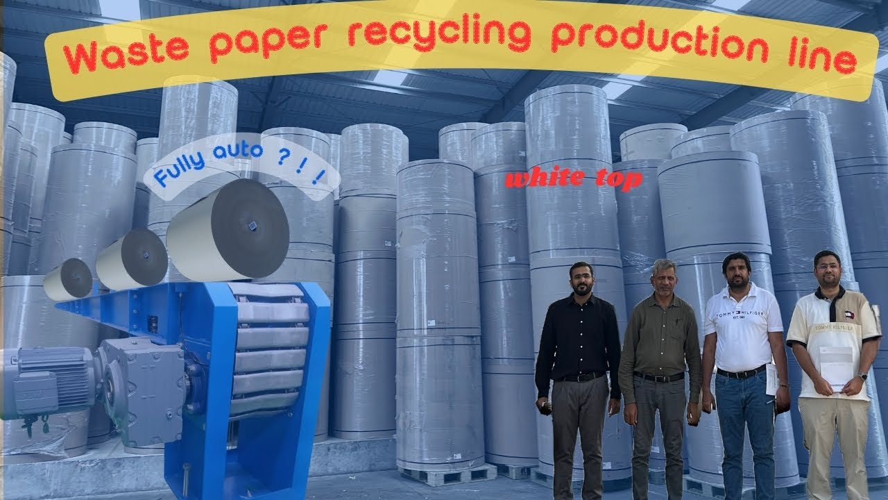Paper mill tour 4200 MM White top test liner triple fourdrinier - YouTube