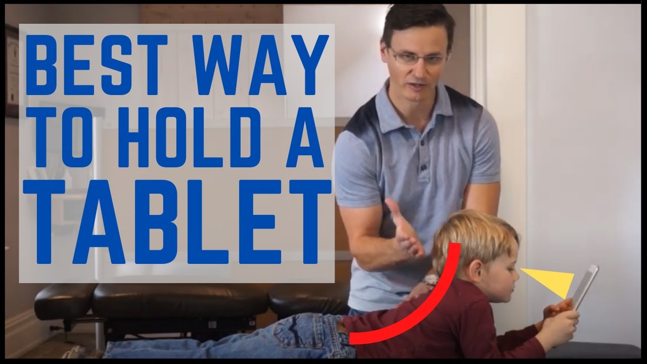 Best Posture For Cell Phone/Tablet | Best Position to Hold Cell Phone ...