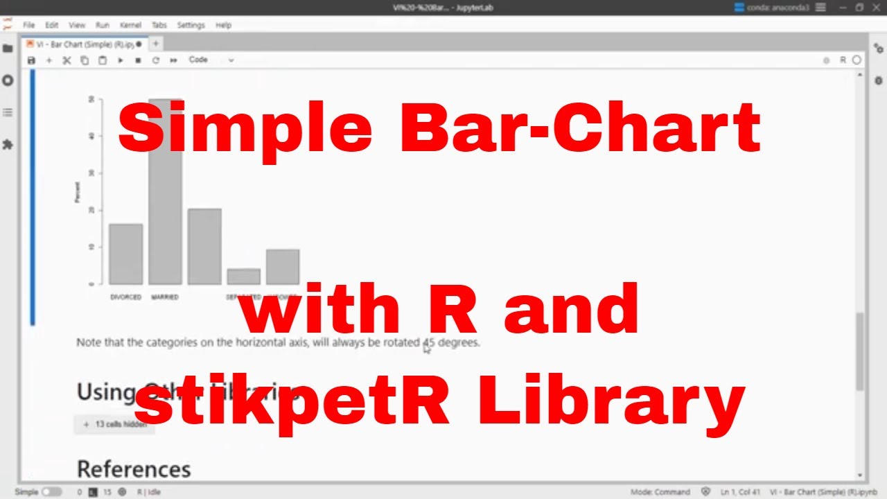 R - Simple Bar Chart with stikpetR - YouTube