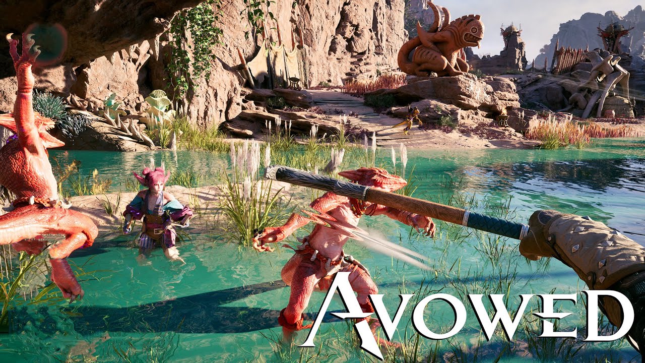 My First Look At AVOWED Gameplay Impression - YouTube