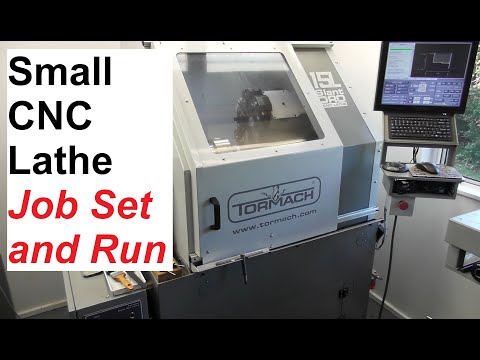 Tormach CNC Lathe - Set and Run - YouTube