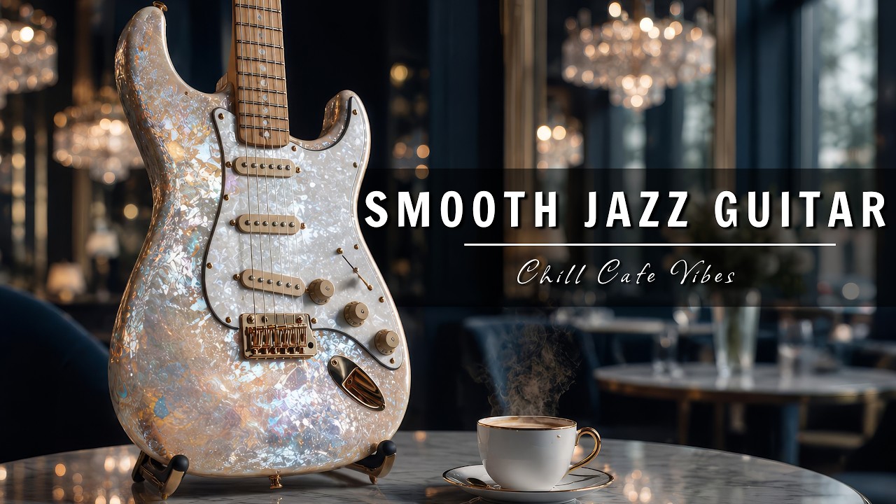 Smooth Jazz Guitar Music – Cool Cafe Vibes ☕ Relaxing Guitar Music for ...