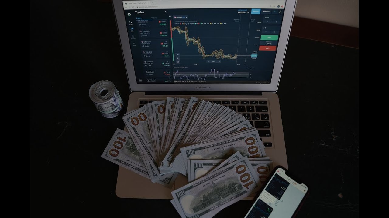 Online trading! raffle money! - YouTube