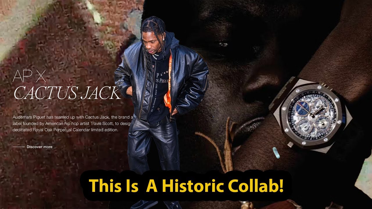 Travis Scott Unveils 4-Year Masterpiece: Limited Edition A.P Watch ...