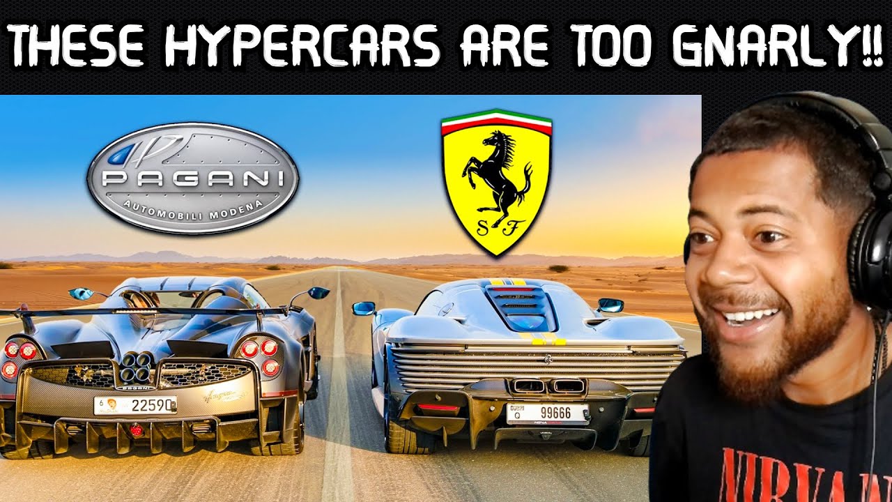 Pagani Huayra vs Ferrari SP3 - Drag Race | Reaction - YouTube