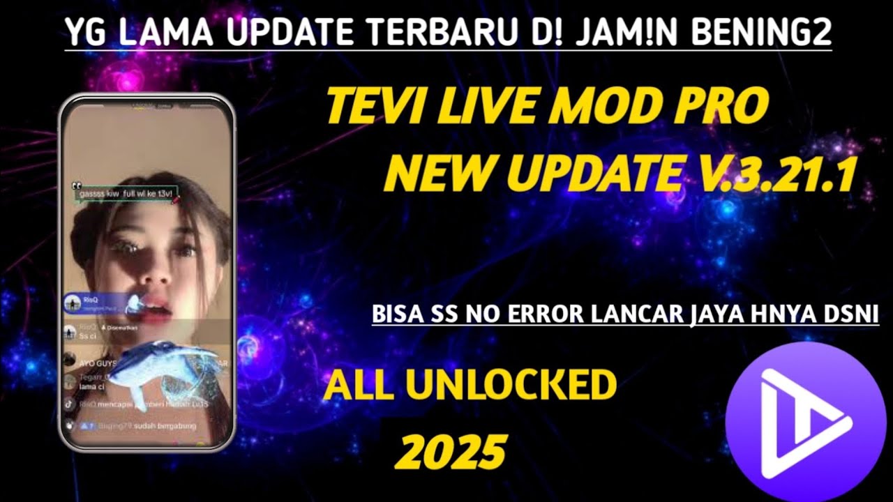 🔴YG LAMA UPDATE TERBARU D! JAM!N BEN!NG2 !! TEVI LIVE MOD PRO NEW UPDATE V3.21.1 FULL SPEAK NO ...