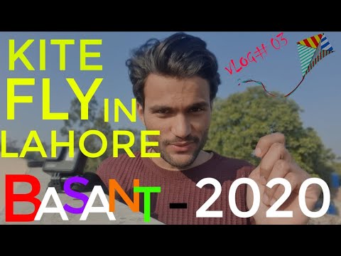 Kite flying in Lahore - Basant Festival in Pakistan 2020 - Vlog 03 ...