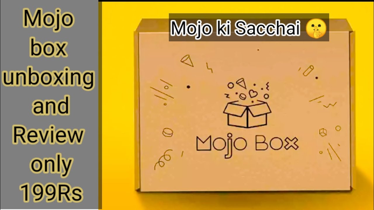 MOJO Box Unboxing and Review|Truth behind the products😬|MOJO Box free ...