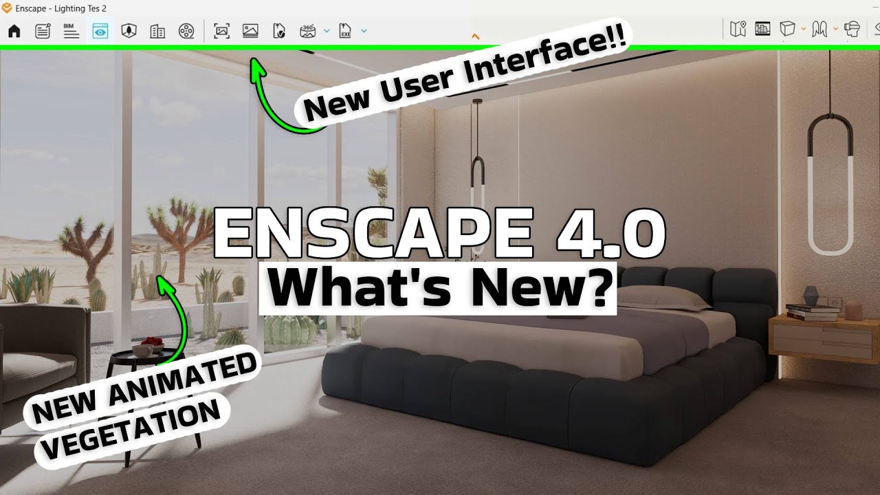 Enscape 4.0 What's New? | Enscape For Everyone - YouTube