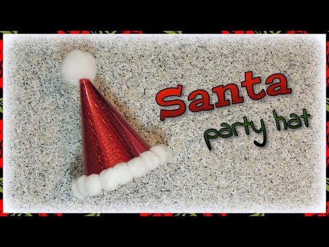 Santa Party Hat - YouTube