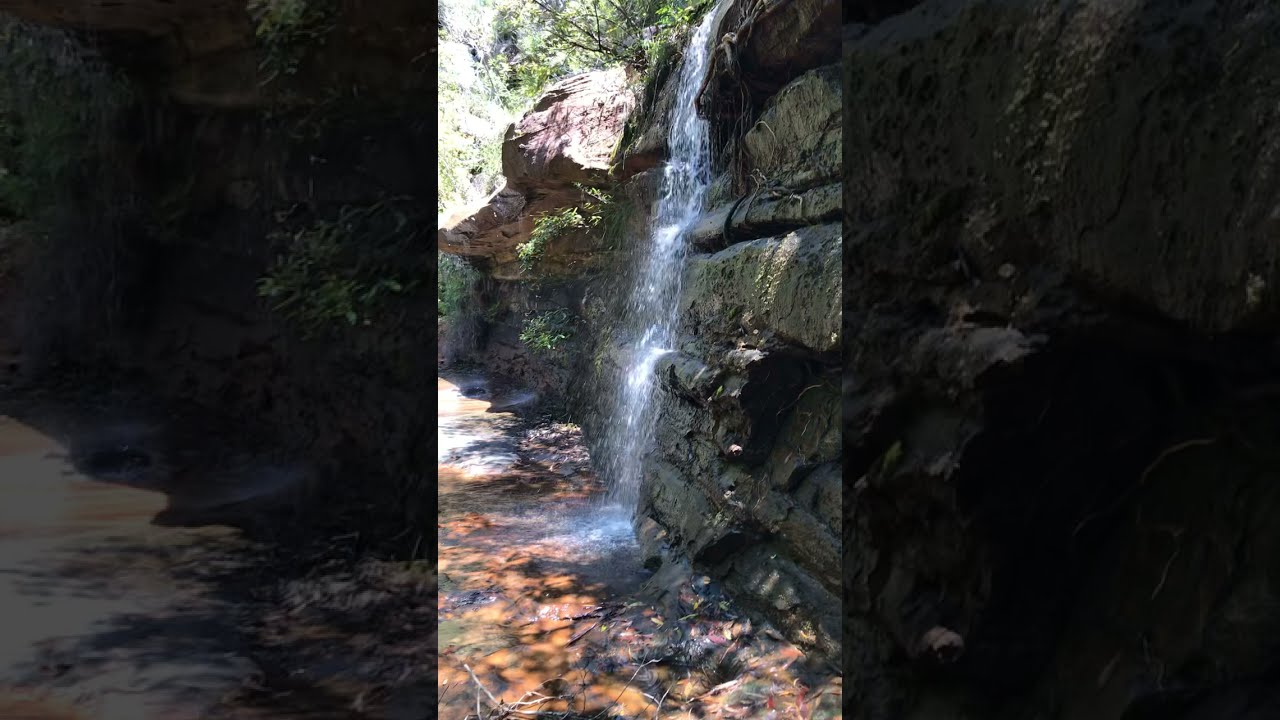 Relax at Uloola Falls and pool - Royal National Park Aust #shorts # ...