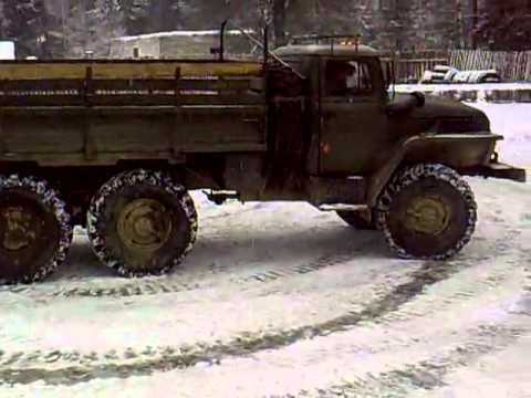 Trick, Drift by old car the URAL (Прикол на Урале)