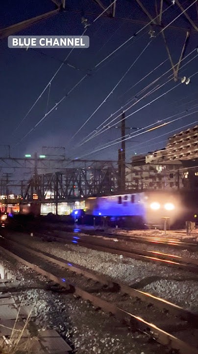 (貨物列車) 2025/02/11 5064レ EF210-101 + コキ24B (+04:50) (岡山タ〜東京タ) #Shorts - YouTube