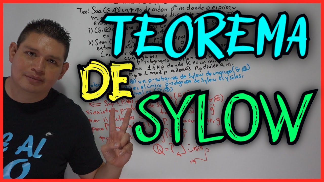 Álgebra Superior (GRUPOS) 31.- El Teorema de Sylow - YouTube