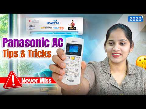 Panasonic AC Hidden Features 2026 🔥 Tips & Tricks You Must Know!