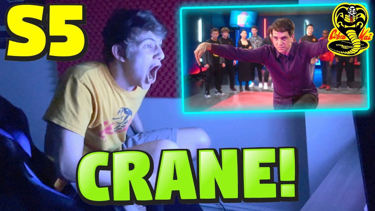 DANIEL LARUSSO CRANE KICK IN THE COBRA KAI SEASON 5 FINALE!! (MY ...