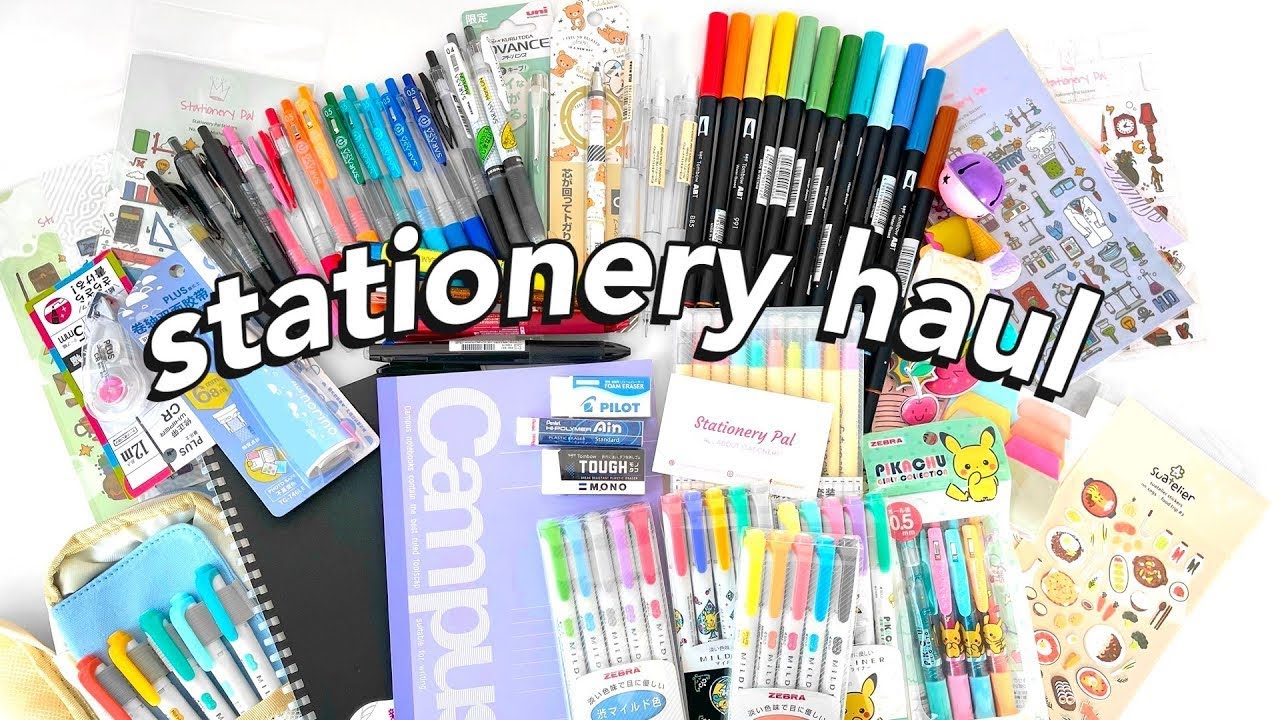 My Stationary collection.... PART 1 - YouTube