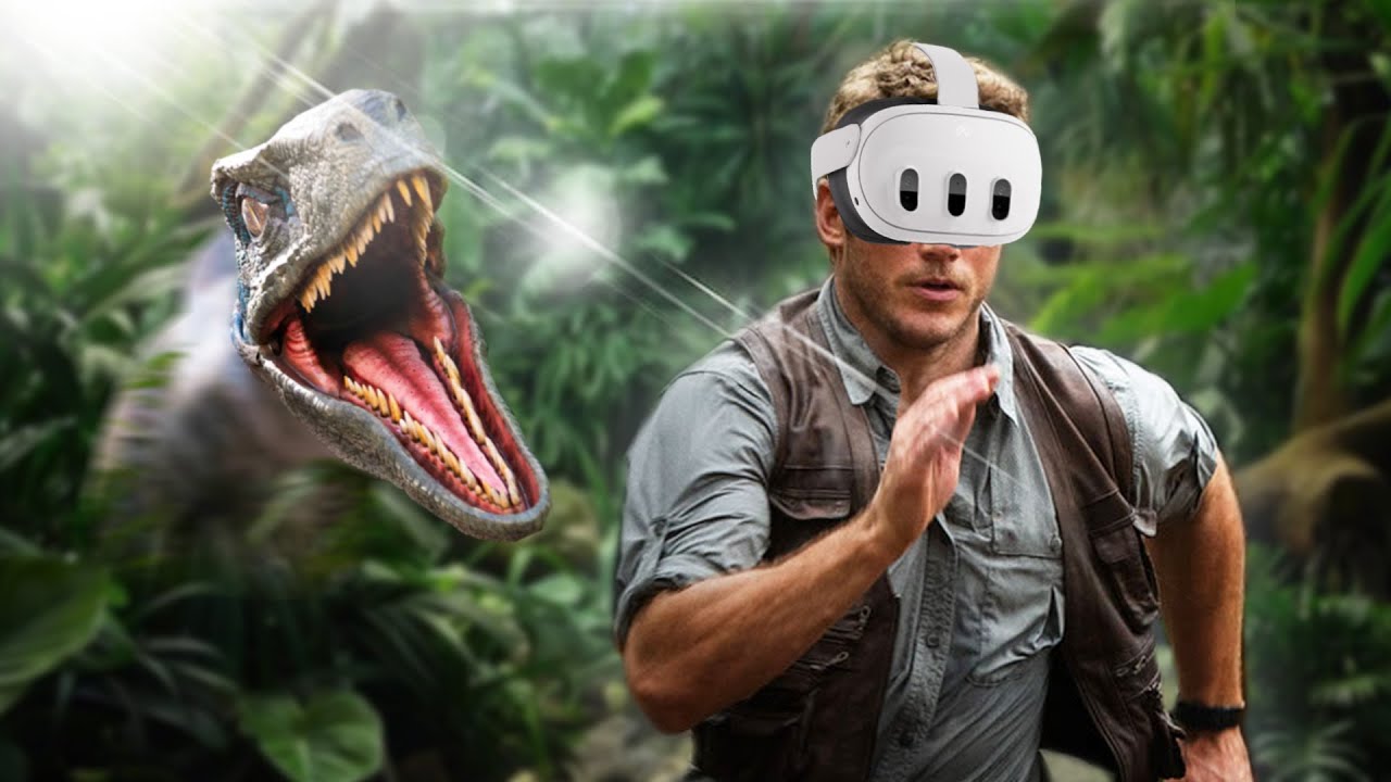 Jurassic World VR | Available on Meta Quest+ Now! - YouTube