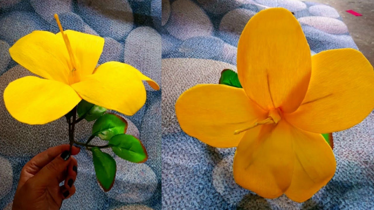 DUPLEX PAPER FLOWER | DUPLEX PAPER FLOWER KAISE BANAYE - YouTube