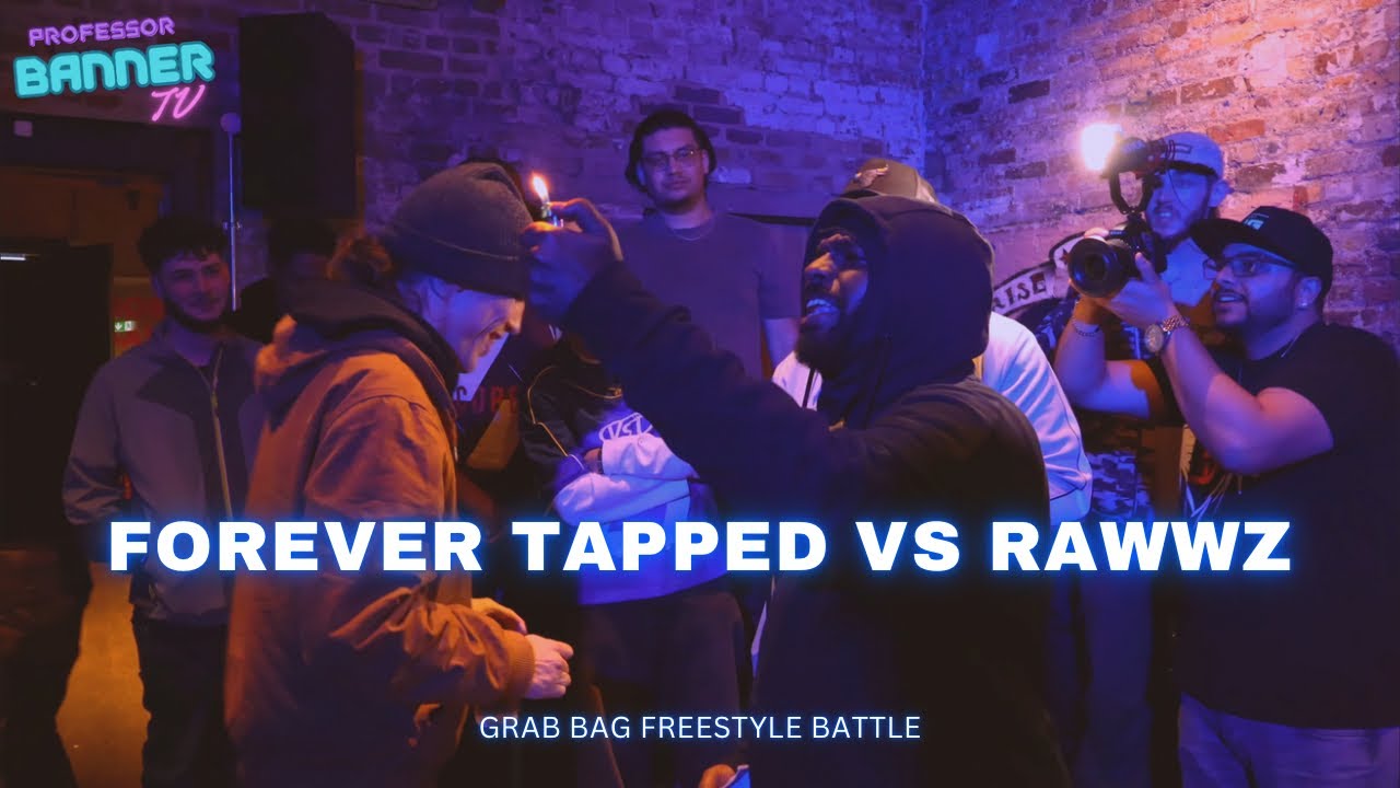 FOREVER TAPPED VS RAWWZ - GRAB BAG FREESTYLE BATTLE (PBTV) - YouTube
