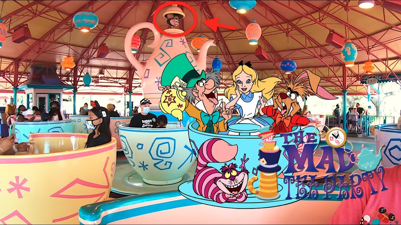 Mad Tea Party Full Ride in HD - Magic Kingdom Walt Disney World - YouTube