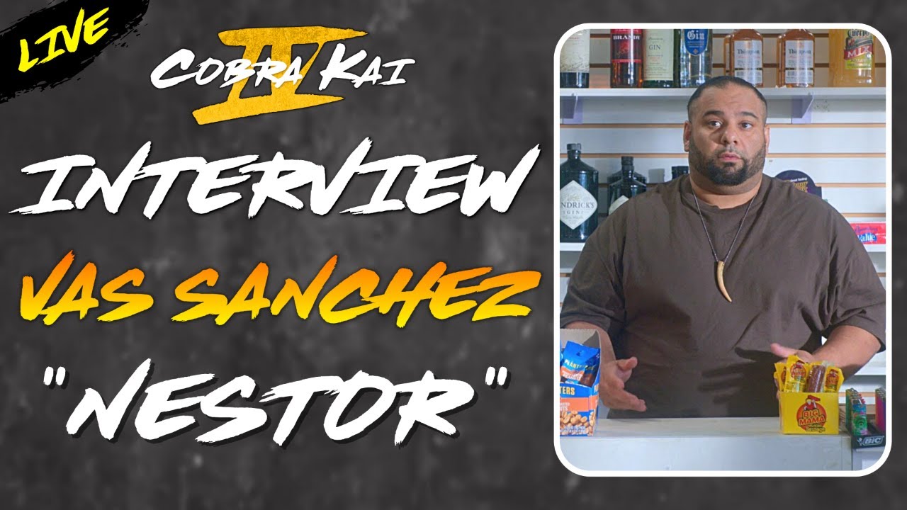Cobra Kai Season 4 Interview | Vas Sanchez - YouTube