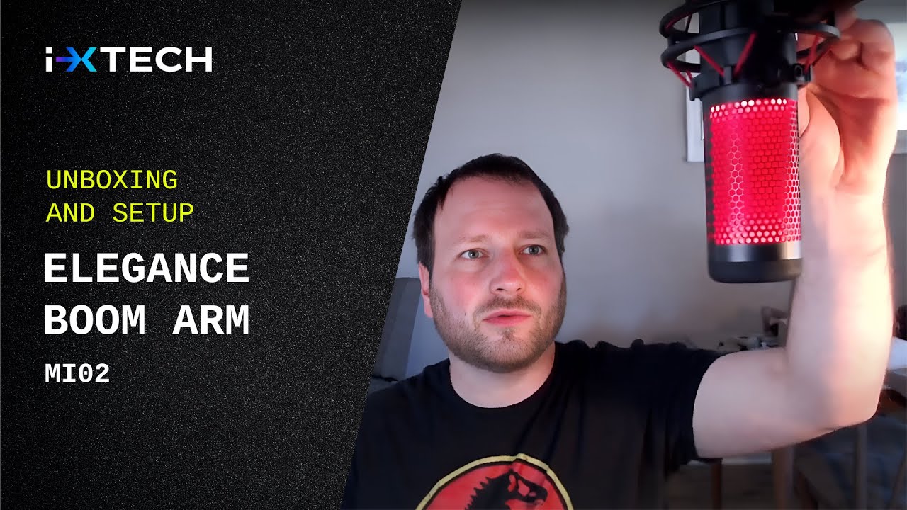 IXTECH Elegance Boom Arm Unboxing and Setup! - YouTube