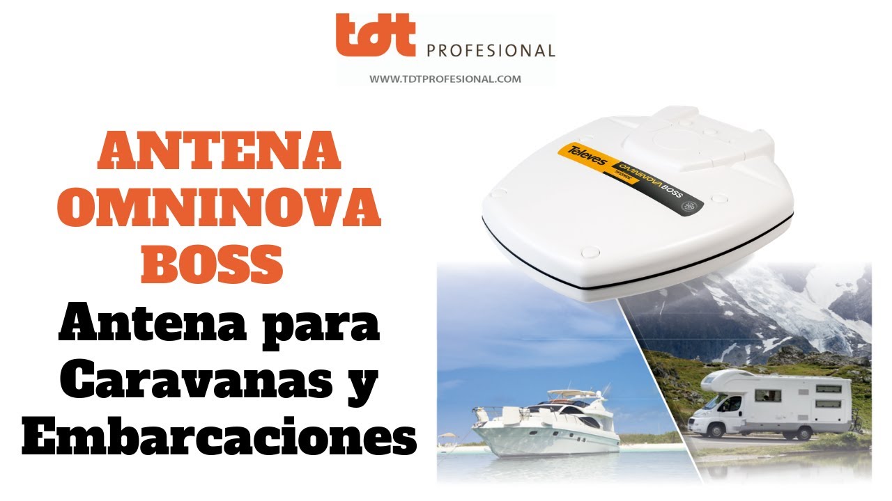 Antena Omninova Boss para caravanas y barcos [ACTUALIZADO] - YouTube