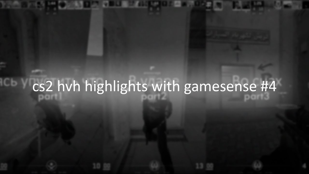 Cs2 hvh highlights with gamesense #4 - YouTube