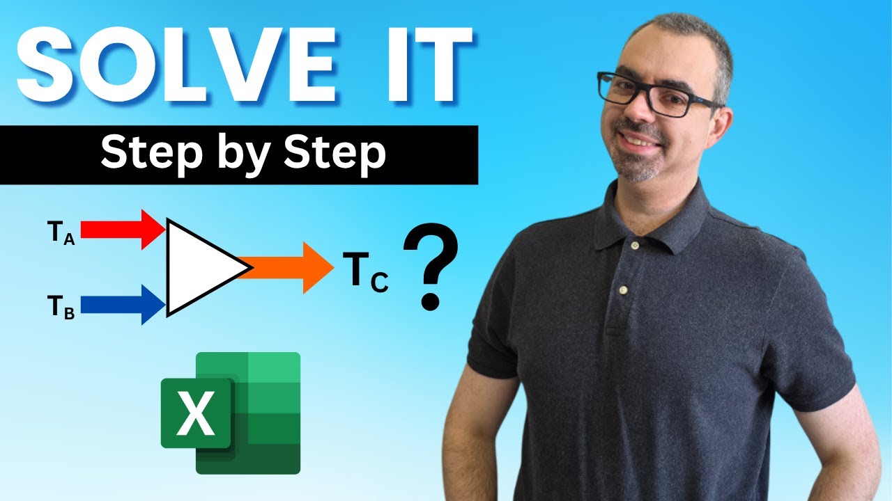 How to Solve any Problem in Chemical Engineering in Excel | Example ...