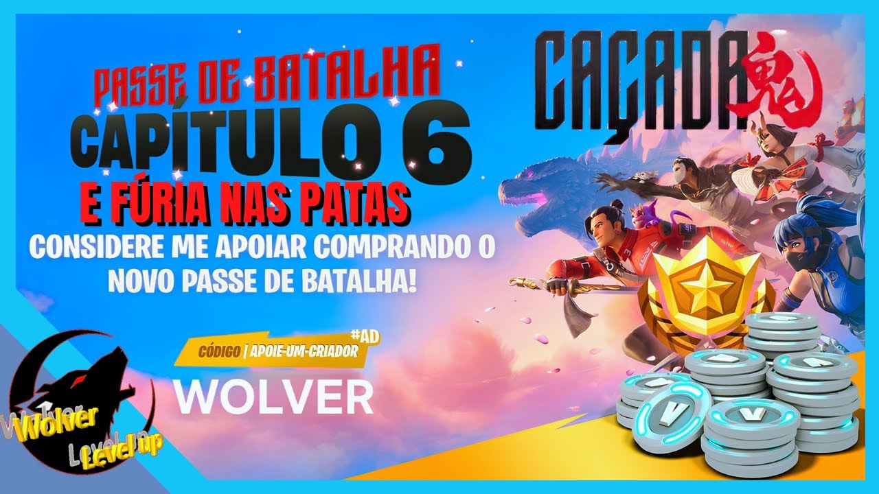 FORTNITE CAPITULO 6 - FURIA NAS PATAS - YouTube