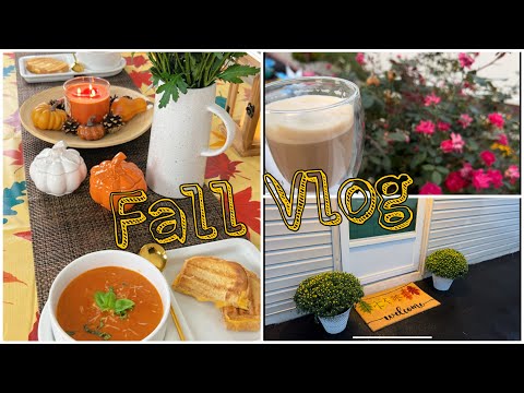 Hello Autumn  Decorating for Fall  Cozy fall Afternoon