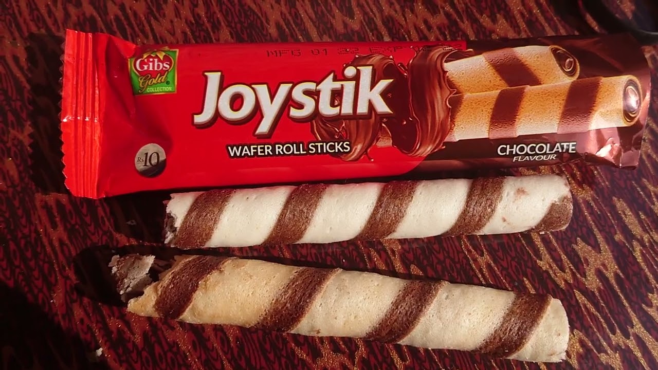 Joystick Wafer Roll Sticks l Chocolate Flavour By Gibs Gold Collection ...