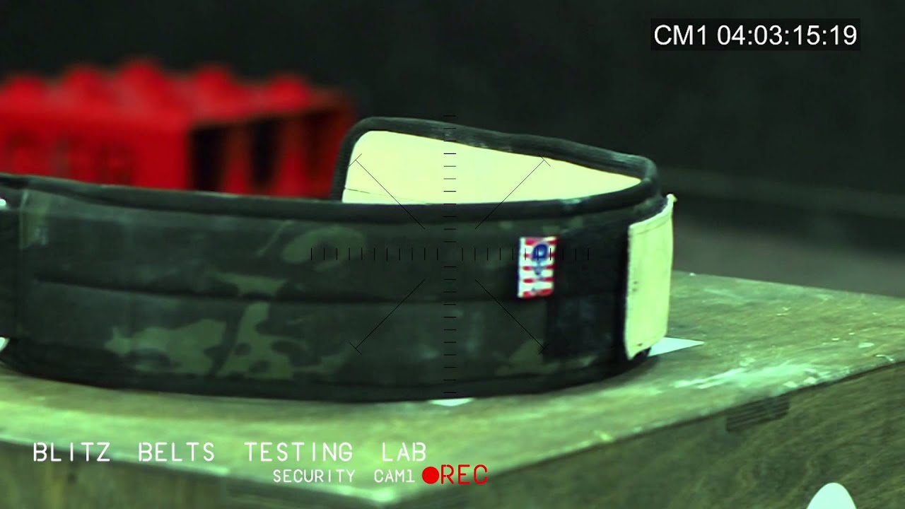 Blitz Belts Testing Lab - Security Footage - YouTube