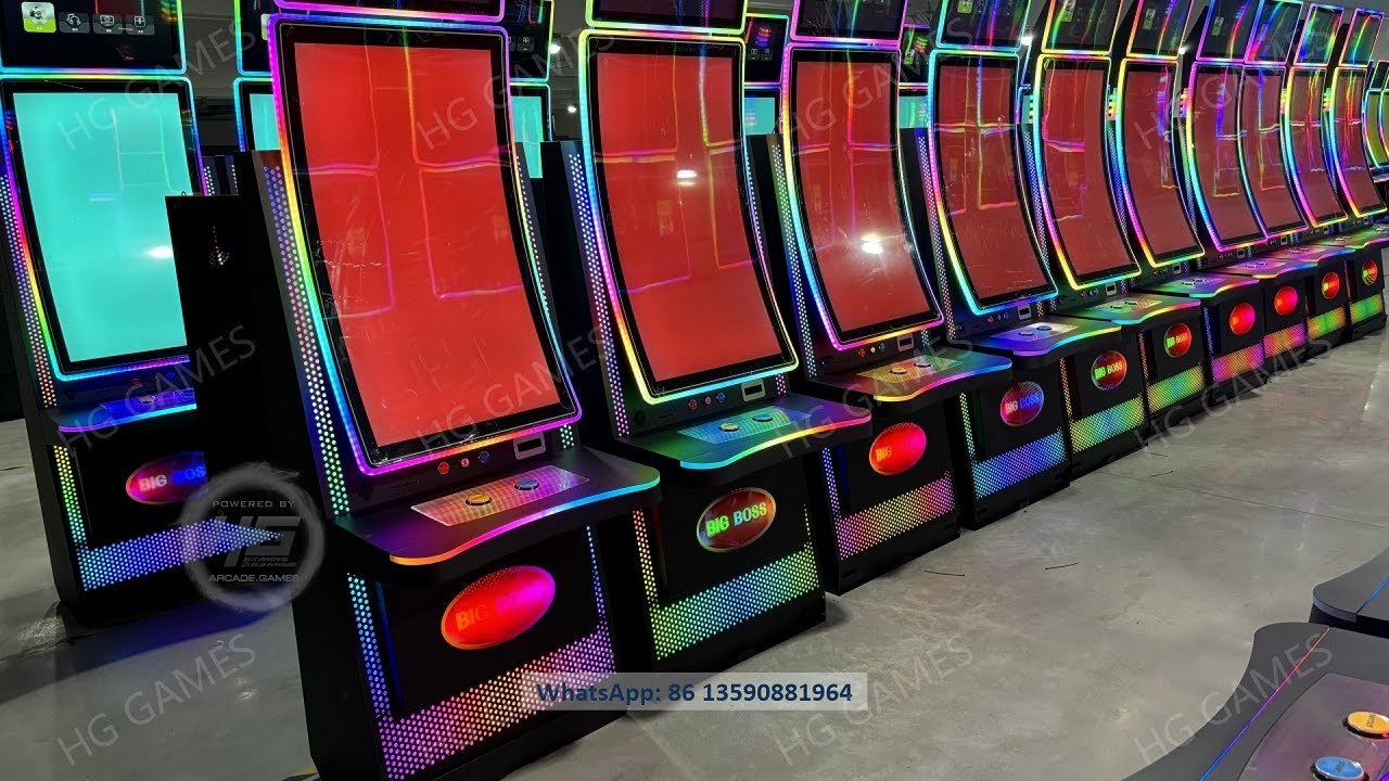 Cheap Price Metal Cabinet Skill Game 43" Vertical Casino Slot Game ...