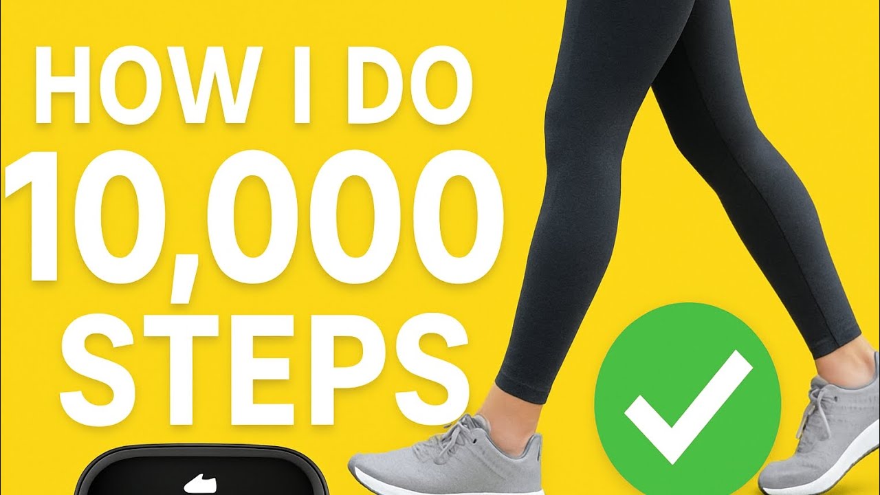 How I do 10000 steps l 10k Steps l 10000 Steps Benefits l Walking l ...