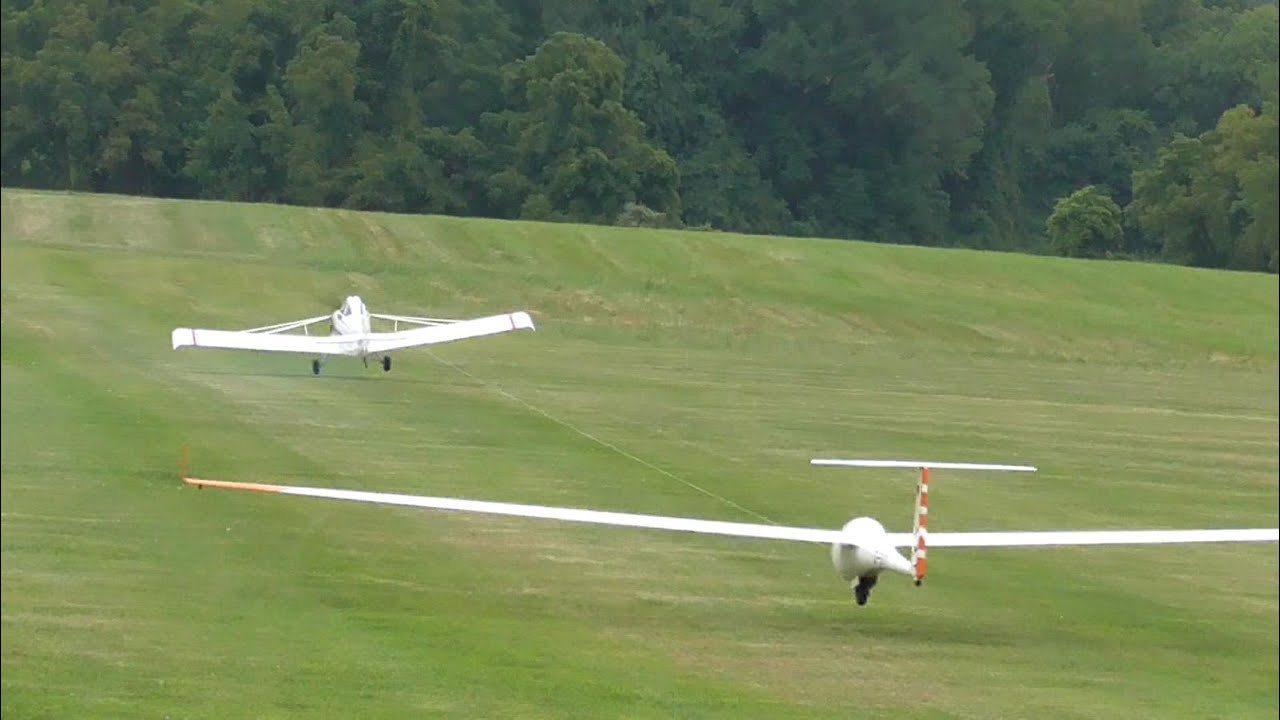 2014 SKSS Great American Aerotow: Day 1 (Launches & Landings) - YouTube