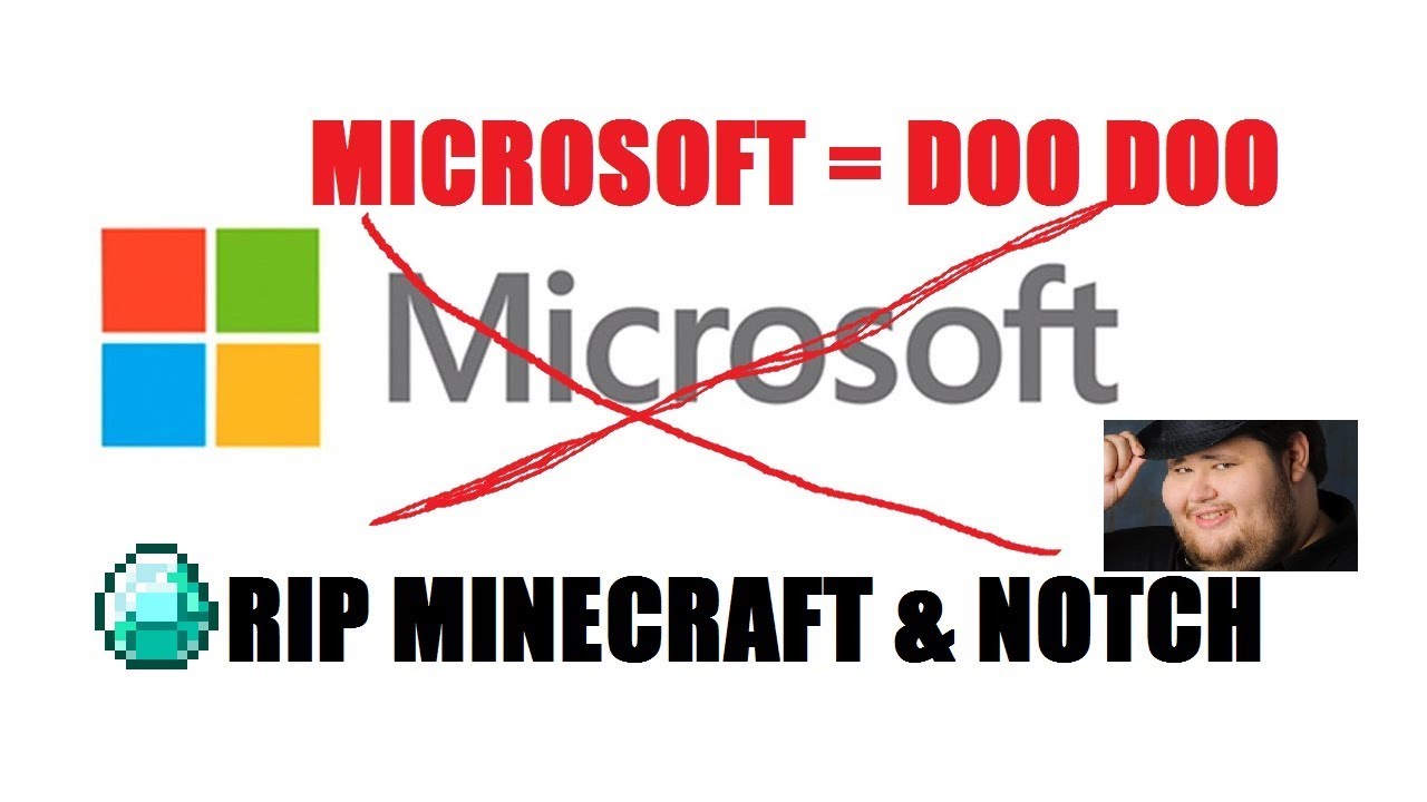 Notch Fedora Microsoft Disstrack (Bitch Lasagna By Pewdiepie Minecraft ...