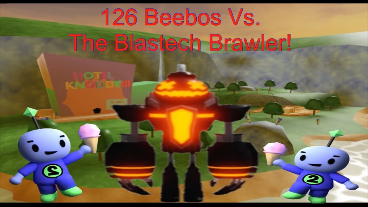 126 Beebos Vs. the Blastech Brawler (Tower Heroes) - YouTube