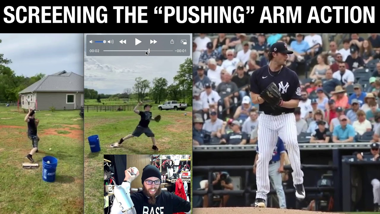 Pushing Arm Action Breakdown w/ Cole - Pitching Mechanics Breakdown ...