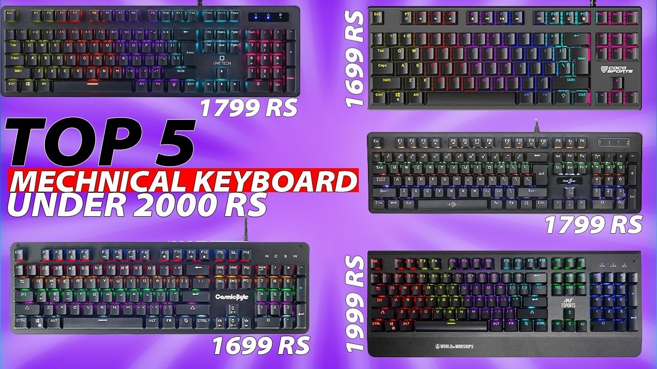 TOP 5 BEST BUDGET MECHANICAL GAMING KEYBOARD UNDER 2000 RS IN INDIA IN ...