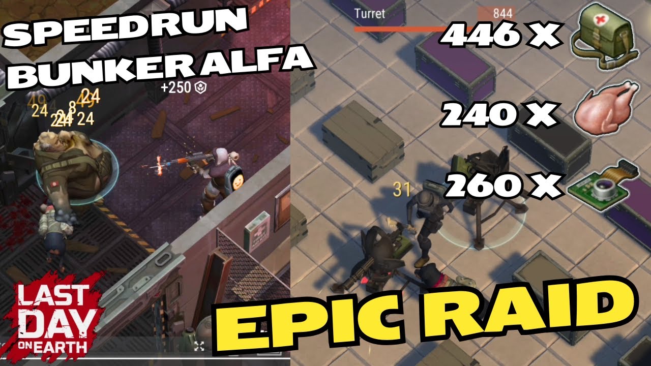 THIS AK 47 IS OP BUNKER ALFA SPEEDRUN AND EPIC RAID Player 5322 Last Day on Earth survival - YouTube