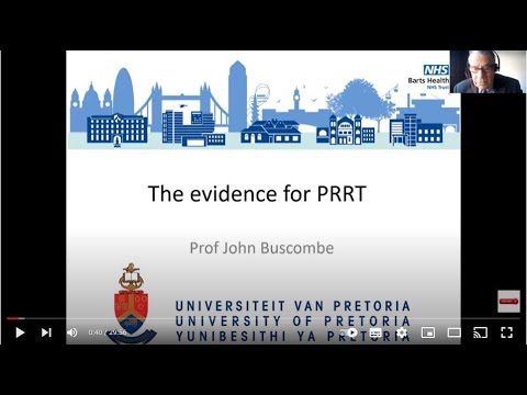 Prof John Buscombe - The evidence for PRRT - YouTube