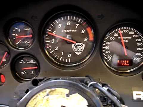 13BTT--FD3S S7 RX7—51,195kms--Stock # JS738--Dash Running.MPG - YouTube