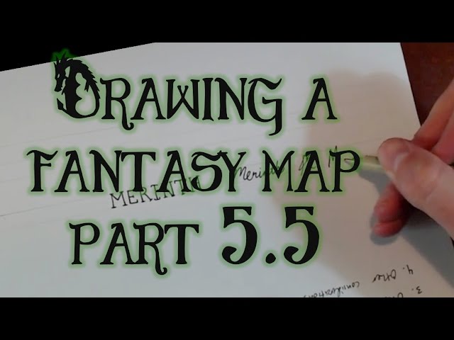 Cartography Lettering