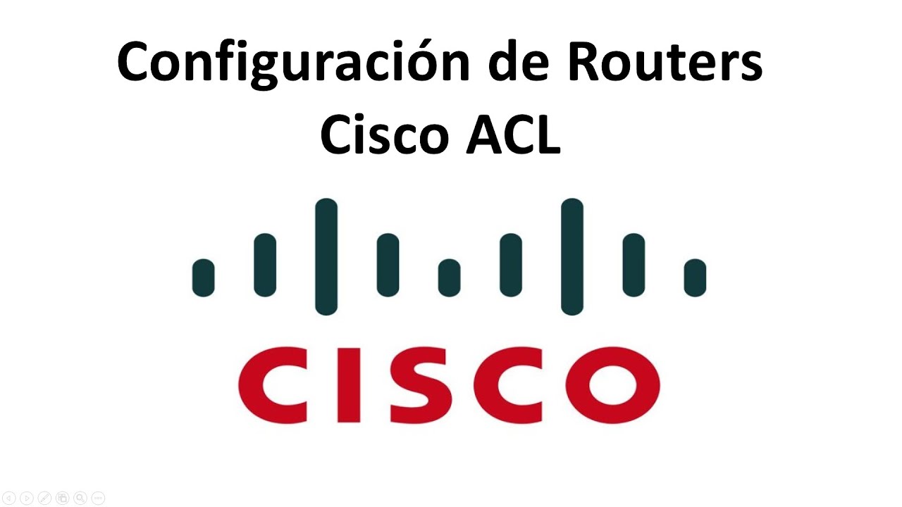 ROUTER CISCO access control lists - Paso a Paso - YouTube